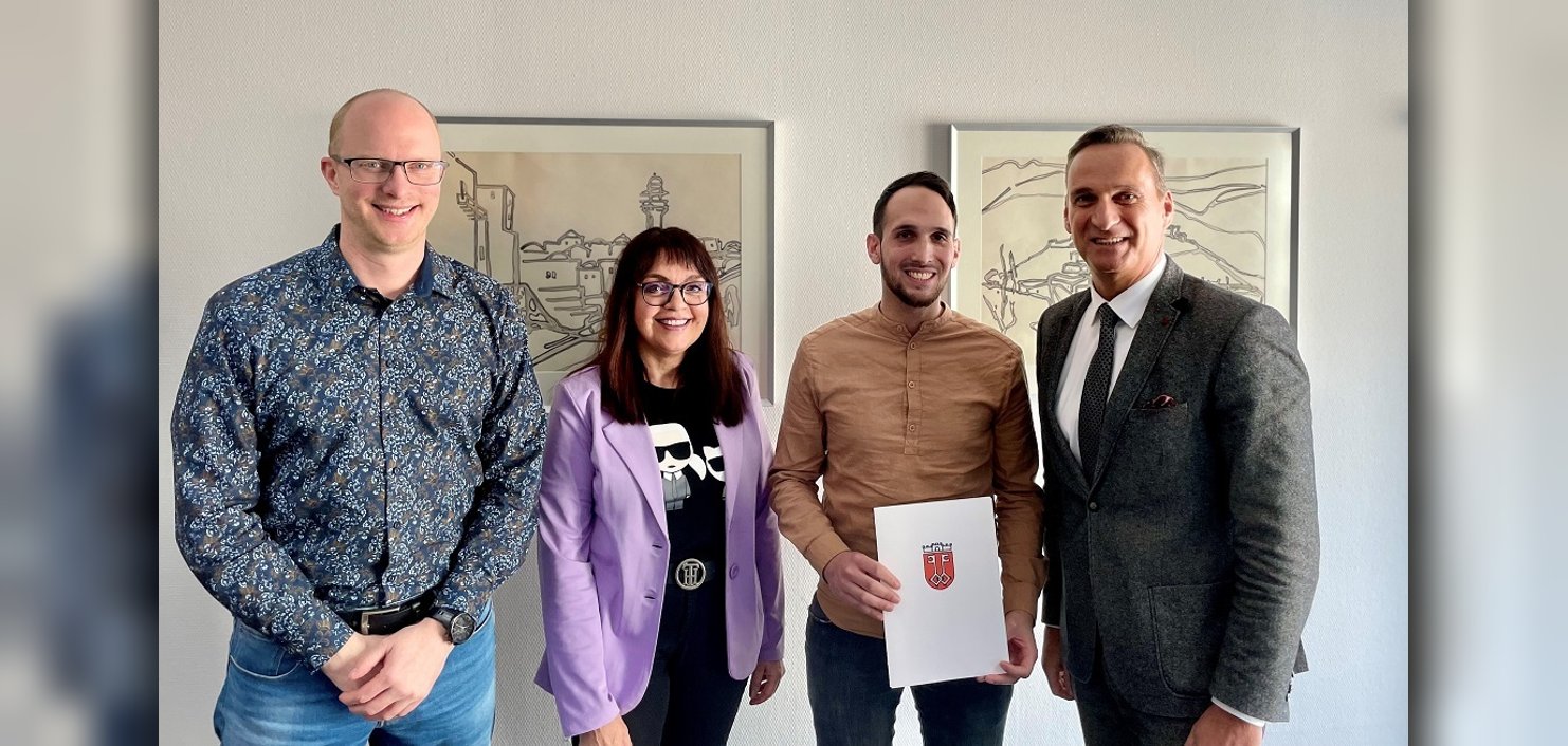 Neuer Mitarbeiter bei der Stadtverwaltung Wittlich | Stadt Wittlich