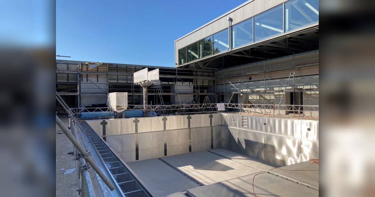 Arbeiten am neuen Vitelliusbad schreiten weiter voran | Stadt Wittlich