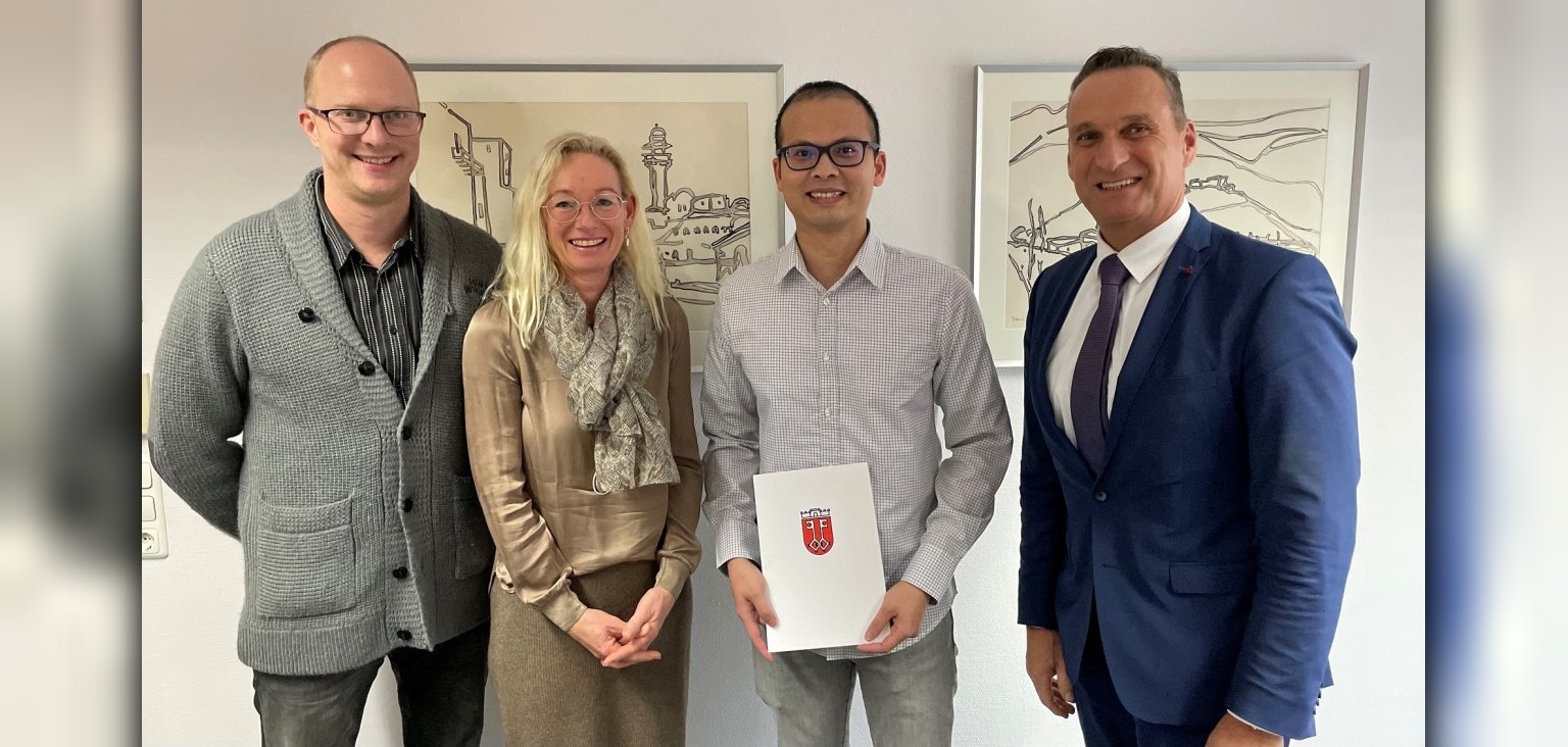 Neuer Mitarbeiter bei der Stadtverwaltung Wittlich | Stadt Wittlich