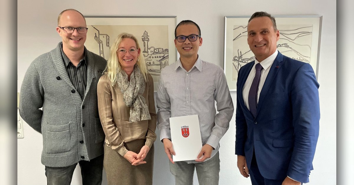 Neuer Mitarbeiter bei der Stadtverwaltung Wittlich | Stadt Wittlich