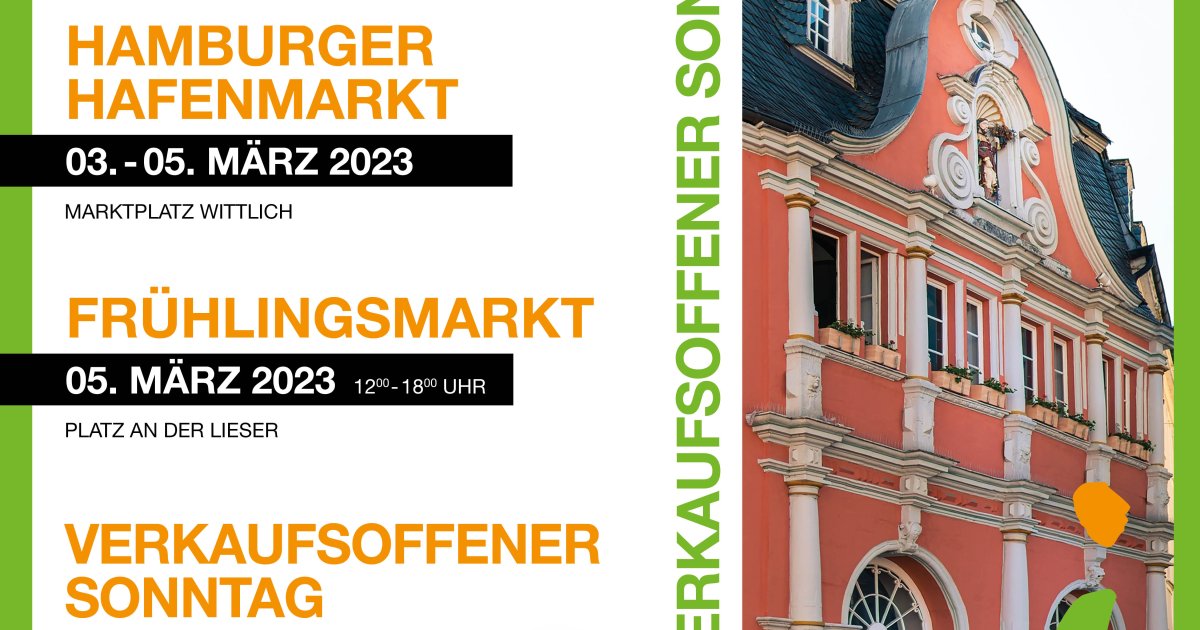 Verkaufsoffener Sonntag Wittlich
