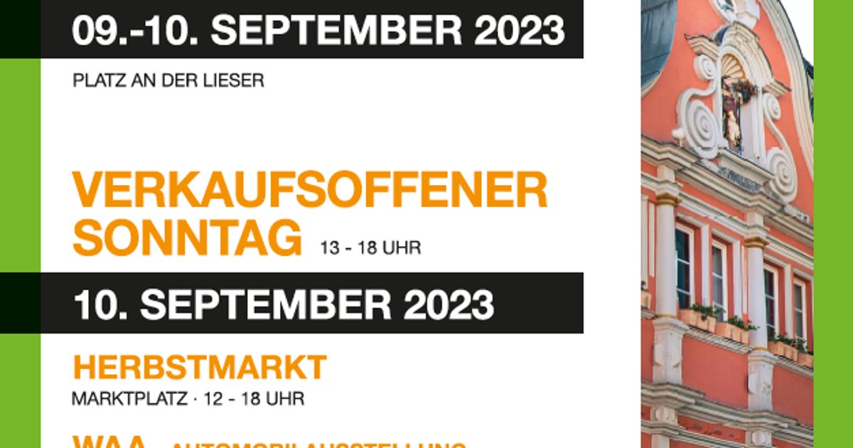 Wittlich Verkaufsoffener Sonntag